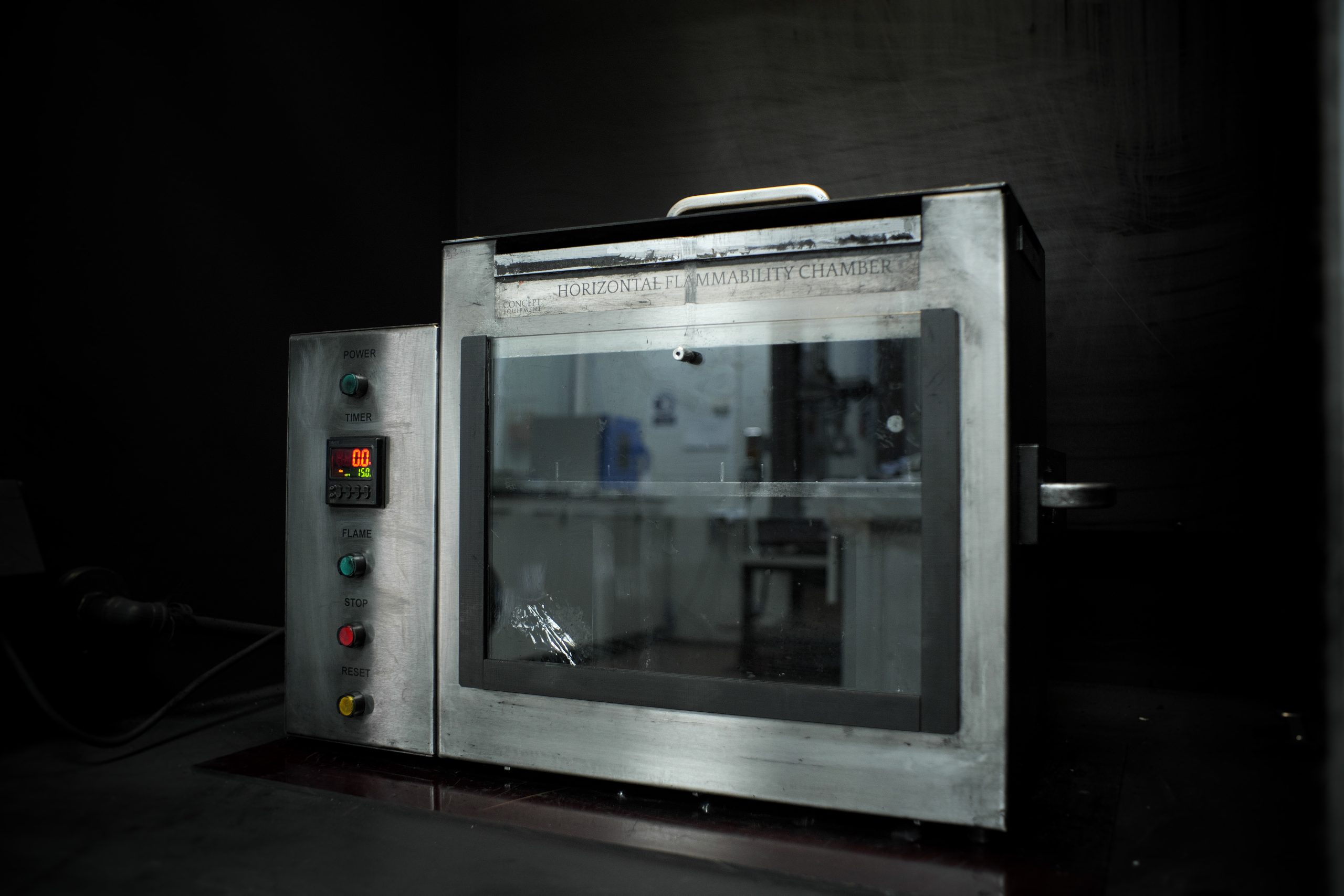 HORIZONTAL FLAMABILITY CHAMBER - Metaplast Automotive Industry